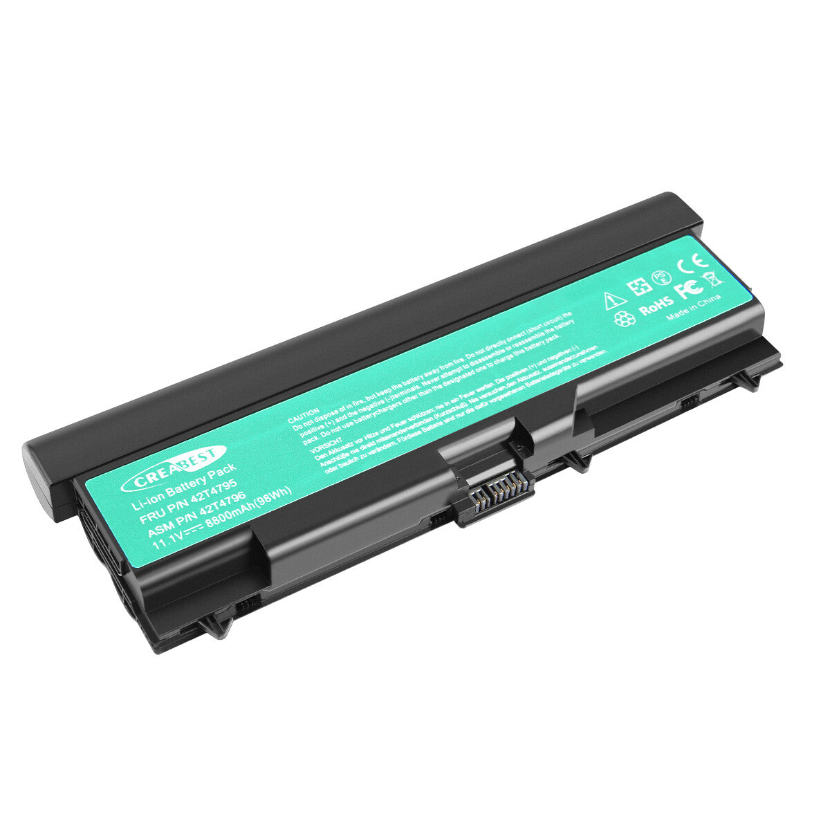 98Wh 42T4235 42T4702 8800mAh Replacement Battery For Lenovo Thinkpad T ...